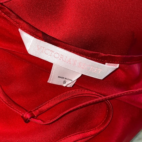 Victoria's Secret | Dresses | Victoria Secret Red Rose Small Babydoll ...